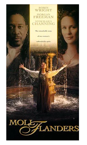 MOLL FLANDERS MORGAN FREEMAN, ROBIN WRIGHT, VHS 1999 MGM FACTORY SEALED ...