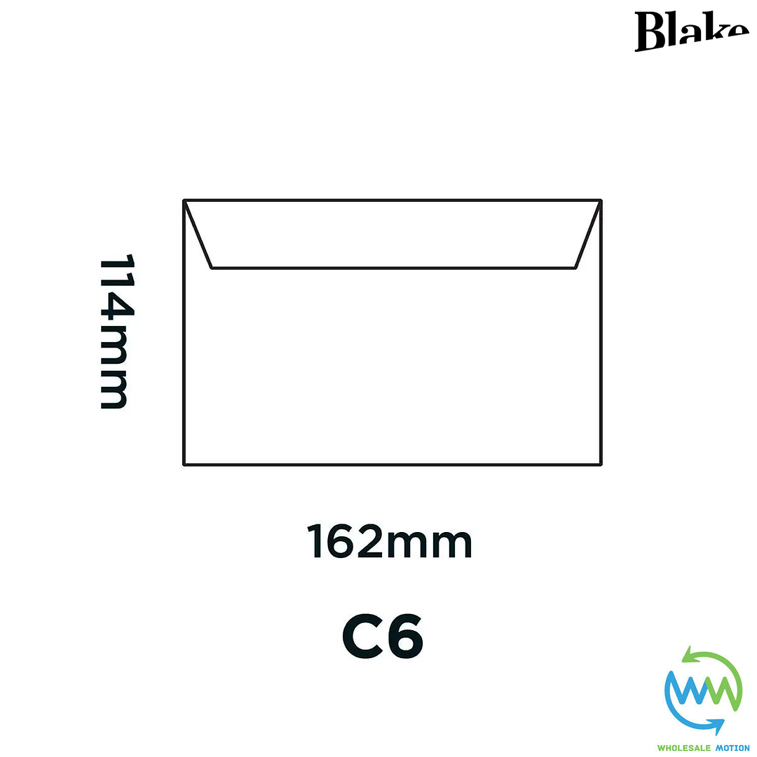 C6 White ENVELOPES Self Seal Pocket PREMIUM Quality 90gsm STRONG Letter ...