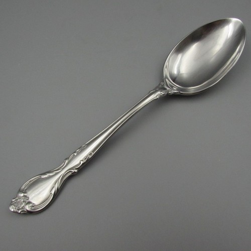 International Lyon Stainless Queens Fancy Table / Serving Spoon - Used ...
