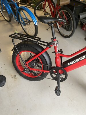 Pedego Electric Element 20" Plus Red (Certified UL 2849 Standards) | eBay