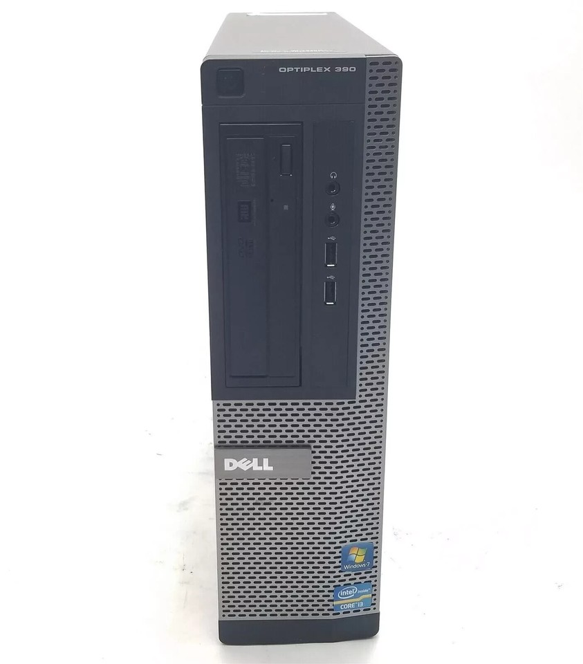 Dell Optiplex 390 DT 250GB Windows 7 Pro 32Bit Desktop PC-WiFi 4GB RAM ...