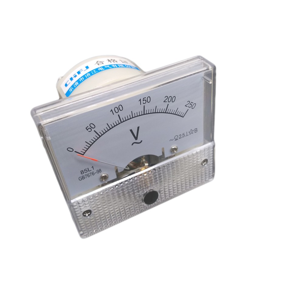US Stock Analog Voltmeter Panel Pointer Volt Voltage Meter Gauge 85L1 ...