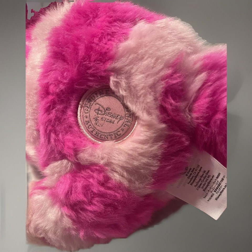 Disney Stamped Pink Cheshire Cat Plush From Alice In Wonderland Rare 20 ...