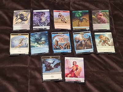 MTG Token x12 MIX-SHARK/OCTOPUS/ANGEL/BAT/INSECT/PEST | eBay