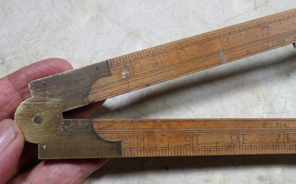 Vintage/Antique Stanley Rule & Level Co #1 Boxwood Ruler 24" | eBay