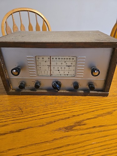 Vintage Heathkit Model AR-3 Powers On & Makes Noise w/ Speaker Heath ...