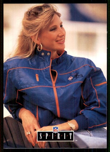 1991 Pro Line Portraits Spirit Collection #3 Janet Elway Denver Broncos ...