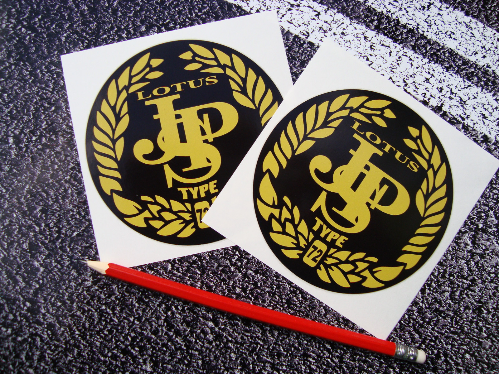 JPS Lotus Type 72 Stickers Decals Mansell Peterson F1 Lemans Fittapaldi ...