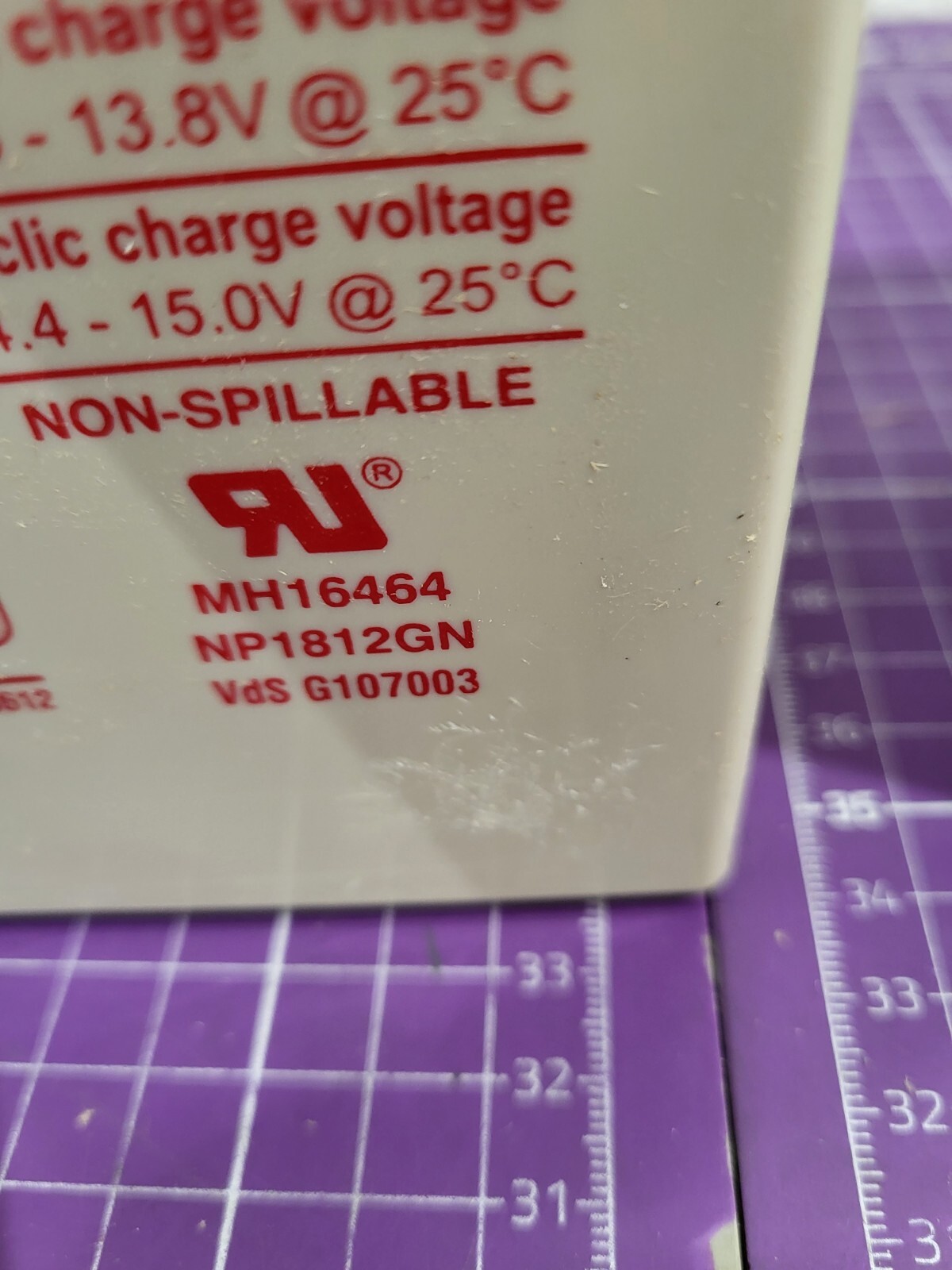 GENESIS NP18-12R 12V 17.2Ah Lead Acid Battery _5.4_5 | eBay.de