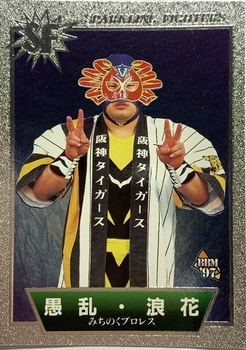 Gran Naniwa SF 57 Pro-Wrestling BBM 1997 Fight magazine rare card Japan ...