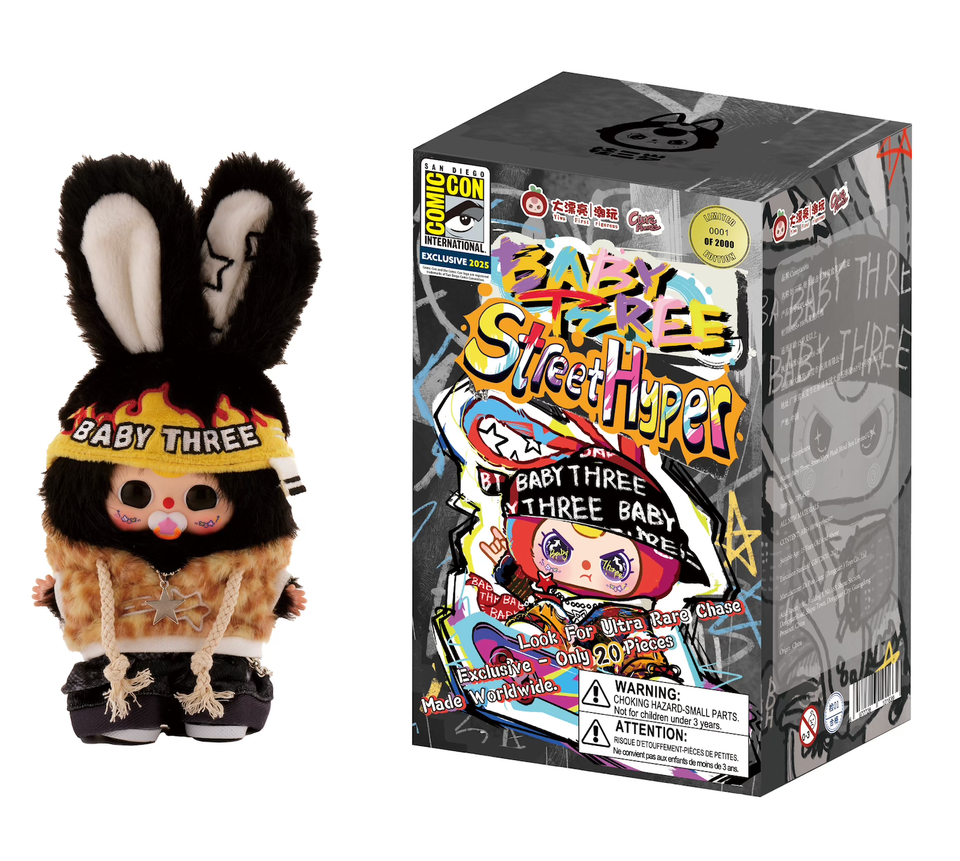 SDCC 2025 UCC Distributing Baby Three Street Hyper Vinyl Collector ...