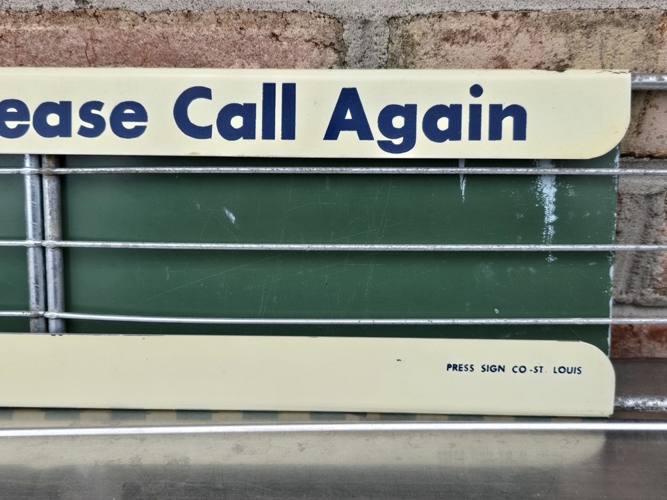 Vintage "ask for Hires" Root Beer Advertising Soda Door Pull Push Bar ...