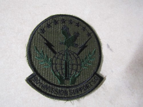MILITARY PATCH VINTAGE OLDER US AIR FORCE 90TH MISSION SUPPORT SQUADRON | eBay