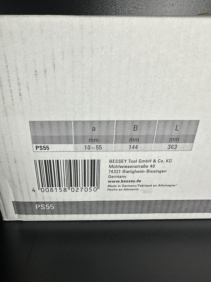 Bessey PS55 Solid Surface Seaming Tool Red/Black/Silver 48 POUNDS ...