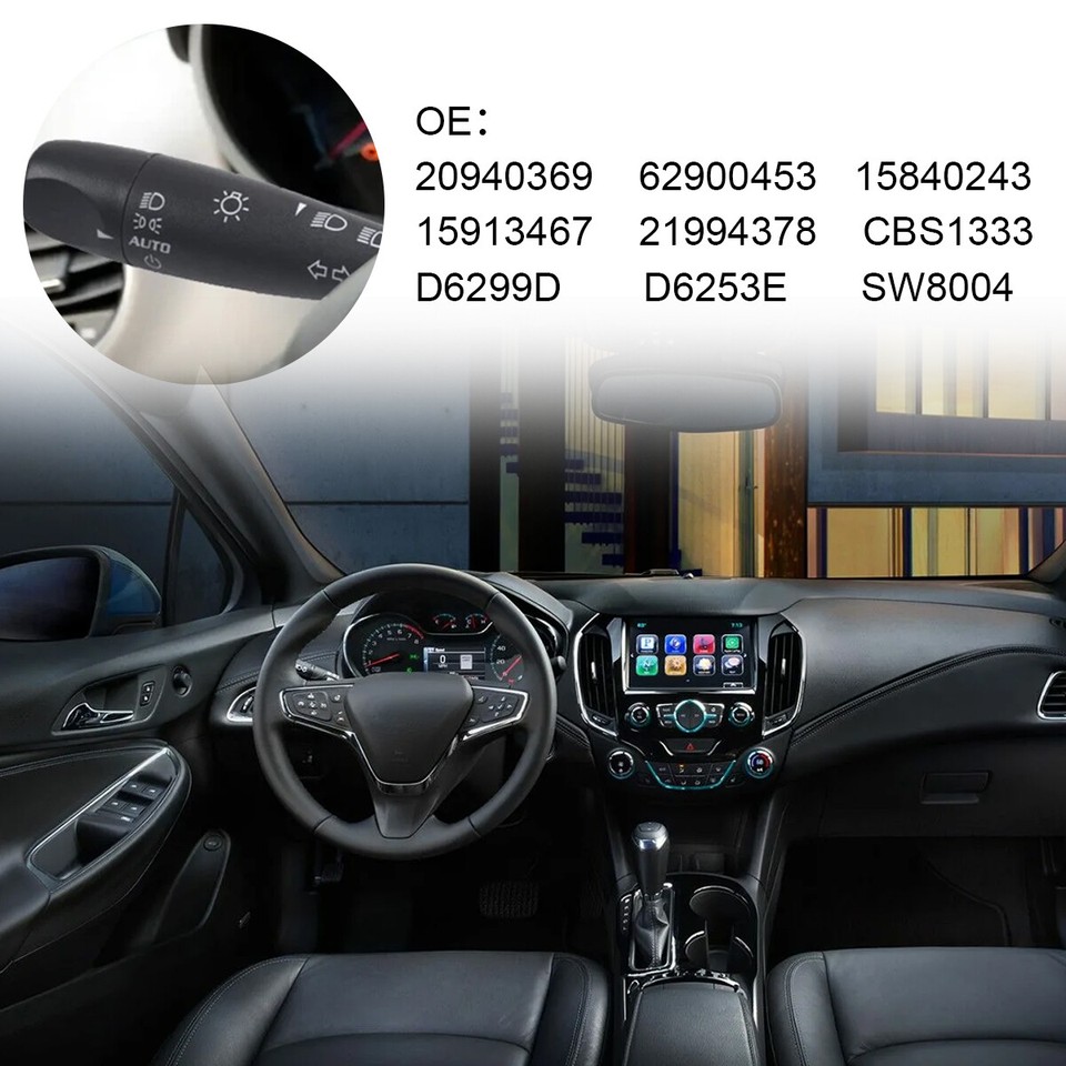 Turn Signal Switch 20940369 For 2004-2012 Chevrolet Malibu 2005-2010 ...