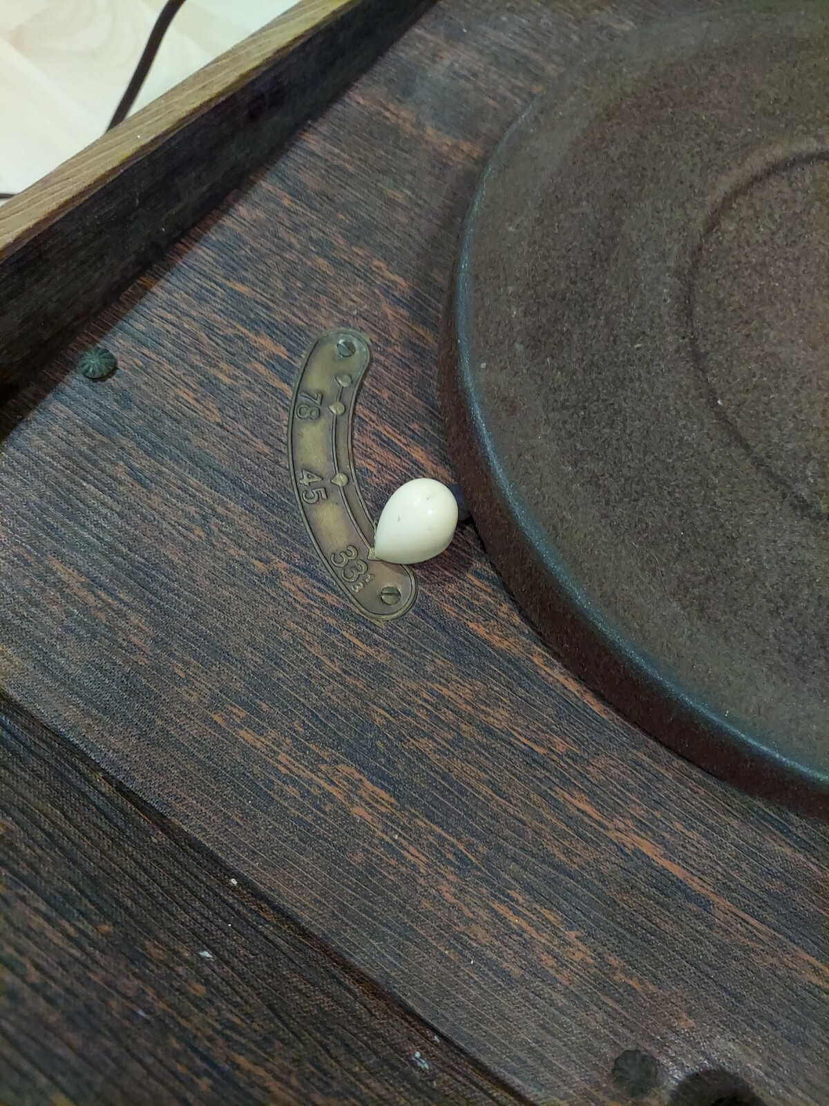 Vintage Symphonic Suitcase Record Player Turntable 78 45 33 Parts Only ...