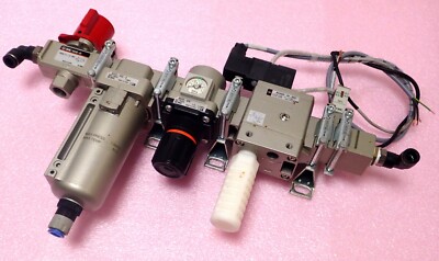 SMC ASSEMBLY with VHS40-04 AF40-03C-2 AR40-03E AV4000-04-5DZ IS10M-40 ...