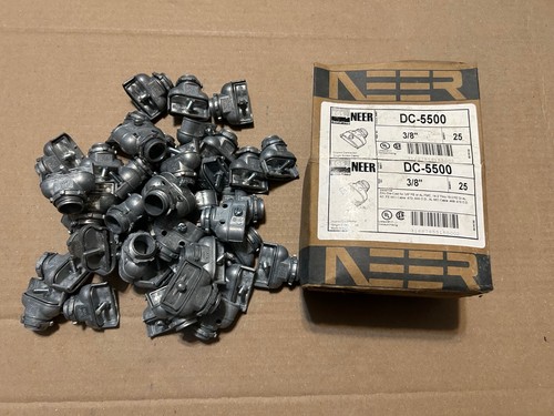 Qty (43) NEER DC-5500 Duplex Connector Single Screw Clamp Type 3/8” | eBay