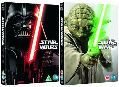 STAR WARS COMPLETE MOVIE COLLECTION EPISODE I - VI DVD BOX SET 6 DISCS ...