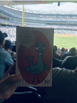 Mo Willems NY Yankees Pigeon Bobblehead New In Original Packaging | eBay
