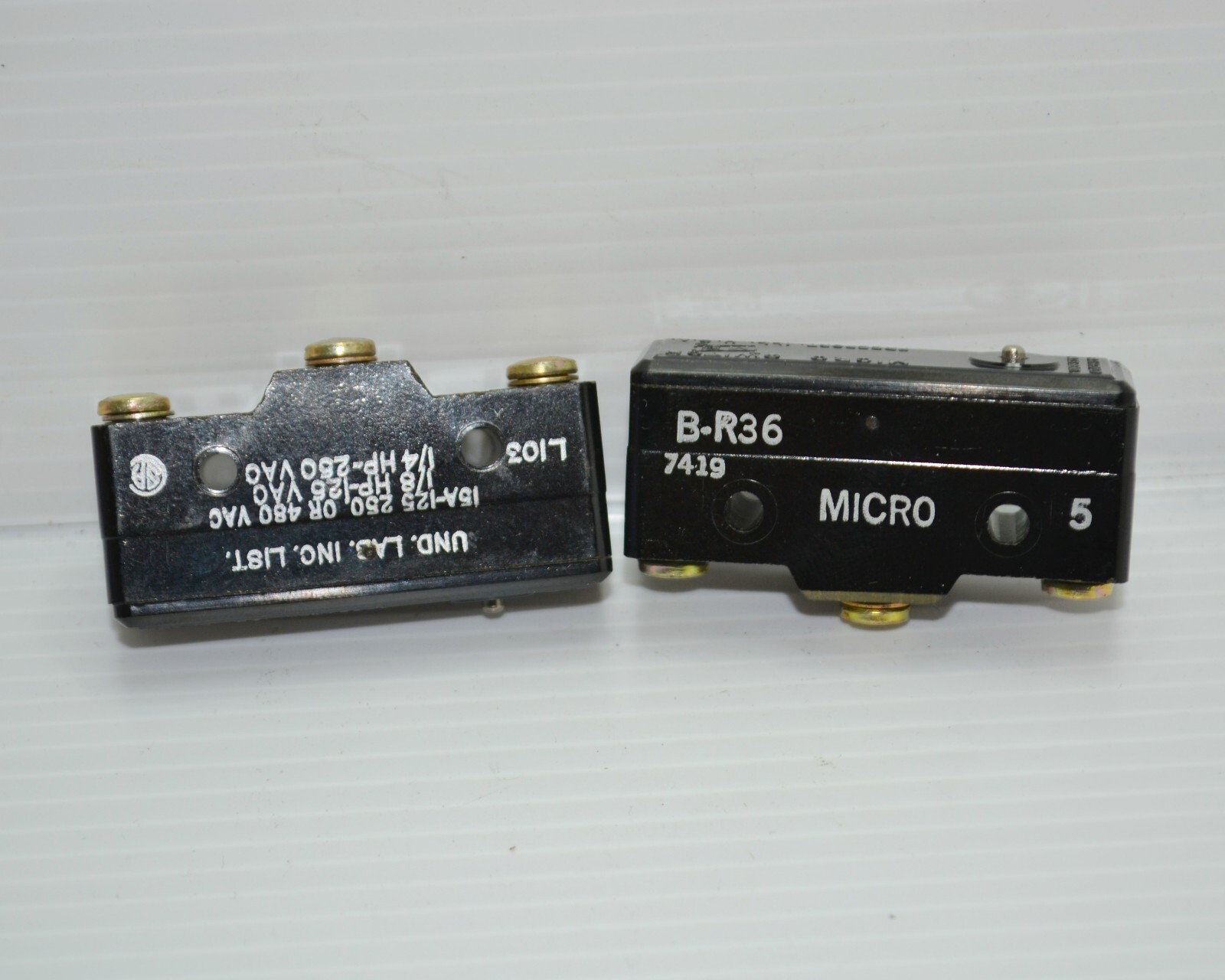 1 NOS Micro limit switch b-r36 Freeport ill | eBay