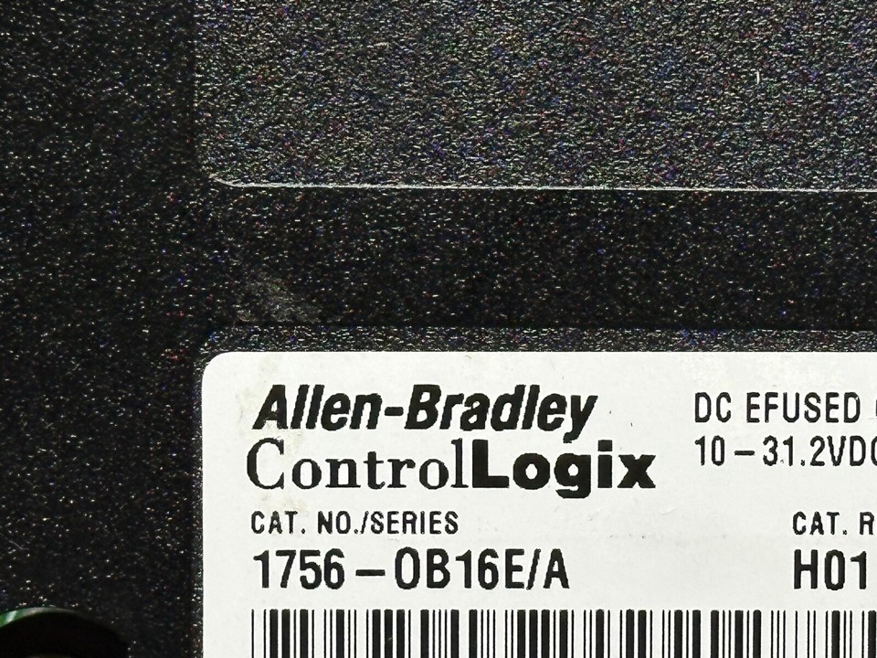 Allen Bradley 1756-OB16E 1756-0B16E 1756-TBNH ControlLogix DC Output ...