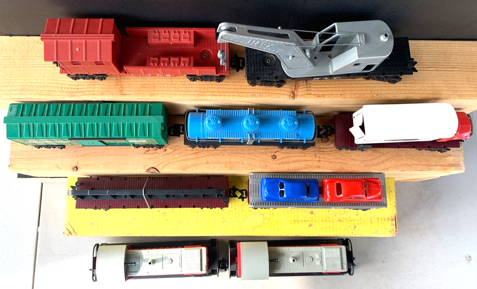 Marx Train Set No. 9622 Rock Island 1998 Powered & Dummy S3 Diesel ...