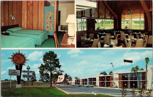 ADEL, Georgia Postcard QUALITY COURT MOTEL Interstate 75 Roadside ...