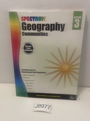 Spectrum Ser.: Spectrum Geography, Grade 3 : Communities by Spectrum ...