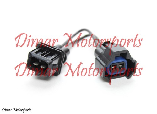 Denso Female to EV1 Male Fuel Injector Connector Electrical Plug Clip ...
