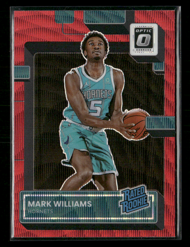 2022-23 Panini Optic #245 Mark Williams Red Wave Prizm Rated Rookie RC | eBay