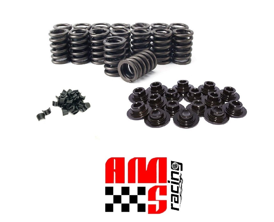 Z28 Valve Springs Kit w/ Steel Retainers HD Locks for Chevrolet SBC 327 ...