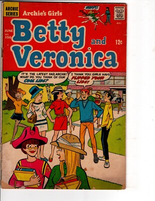 Archie's Girls Betty and Veronica #150 Comic Book Low Grade 1968 | eBay