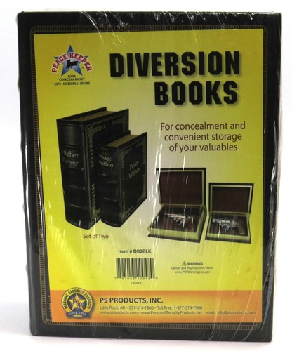 Diversion Books for Concealment/Storage of Valuables, PS Products, Set ...