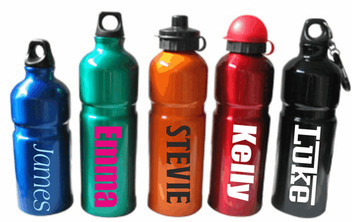 Name Tag Water Bottle Sticker Cycle Bottle School Juice Bottle ...