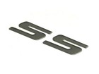 2 LARGE SILVER SS EMBLEM BADGE DECAL FOR CHEVROLET CHEVY COBALT ...
