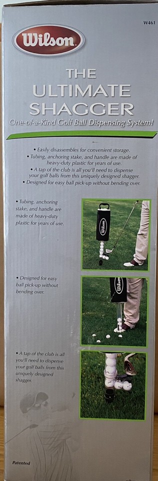 Wilson Deluxe Shag Bag Golf Ball Dispenser/ Retriever New | eBay