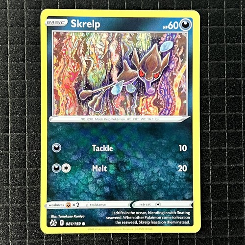 Skrelp #81/159 Crown Zenith Pokemon Common Card | eBay