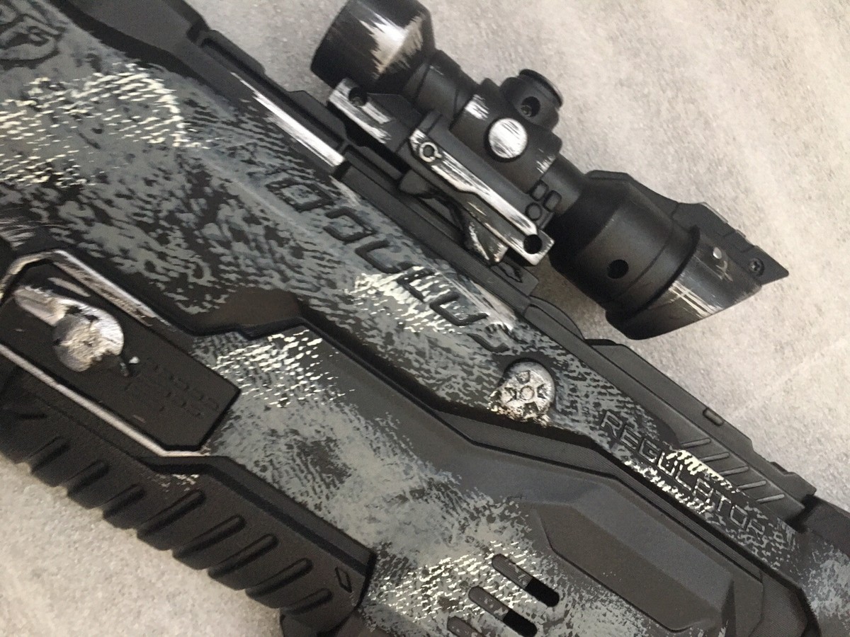 Camo Painted Nerf Longstrike