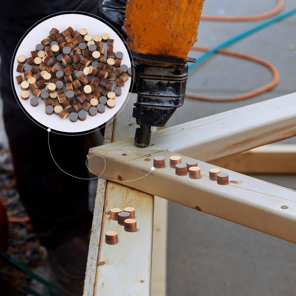 NEW 250 Pack 1/4" Composite Decking Plugs - Plug Deck Trex Composite ...