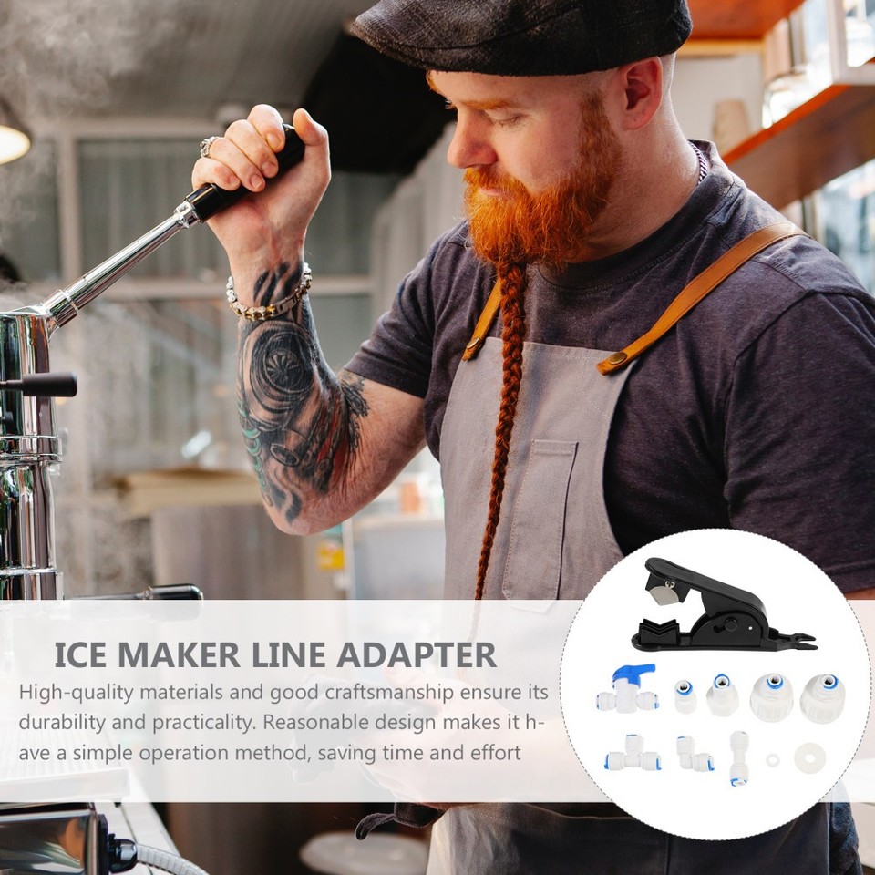 Water Inlet Pipe Accessories Coffee Maker Line Connector Ice Kit | eBay UK