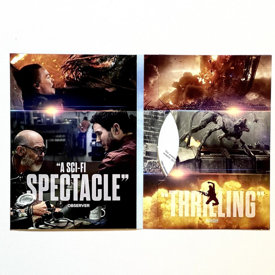 The Tomorrow War FYC DVD Official Chris Pratt Full 2021 Amazon Studios ...