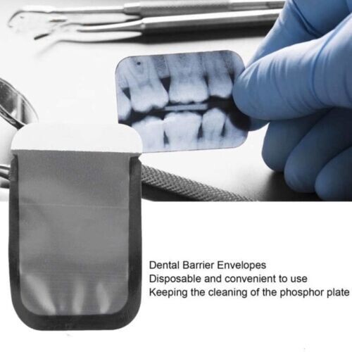 500pcs Dental X-Ray Film Protection Bags 1# X-Ray Dental Film Bag 20mm ...