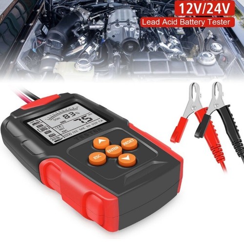 SOH SOC CCA IR Measurement for Car Truck Car Motorcycle Battery Tester ...