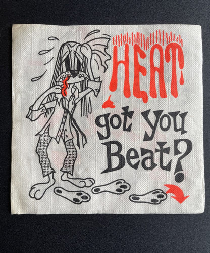 Fort Howard Paper Christmas Napkins Vintage Cocktail Heat Got You Beat ...