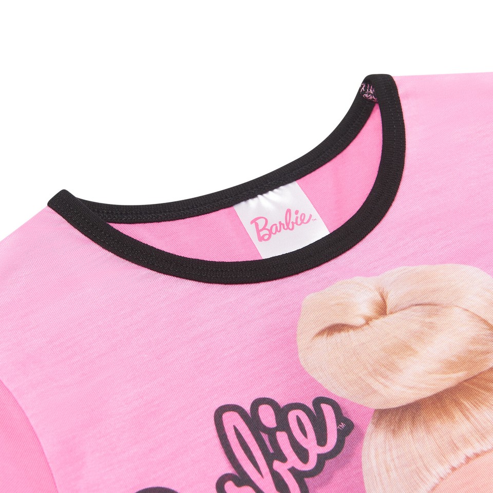 Official Girls Barbie Pyjamas Barbie Doll Set PJs 3 to 10 years Old ...