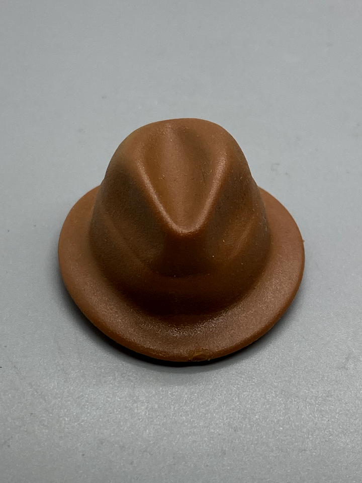 Mego Repro Brown Fedora m'lady Hat WGSH DC TMNT Undercover Goon Thug ...
