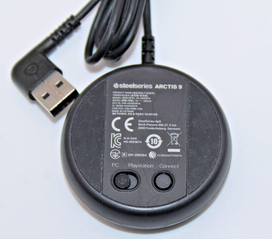 Steelseries ARCTIS 9 Transceiver Modell: HS-00018TX - B-Ware | eBay.de