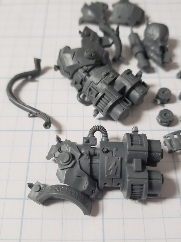 40k Ork Bits Ghazghkull Thraka Mork's Roar Cannon Gun w/Arm | eBay