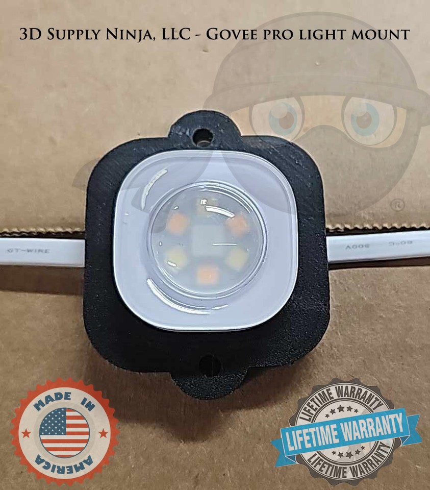 Govee Permanent Outdoor Light Mount Bracket Soffit - Eave - Fascia Clip ...